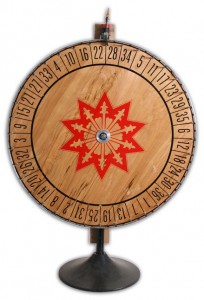 Numbers Spinning Wheel – Sterling Party Rentals